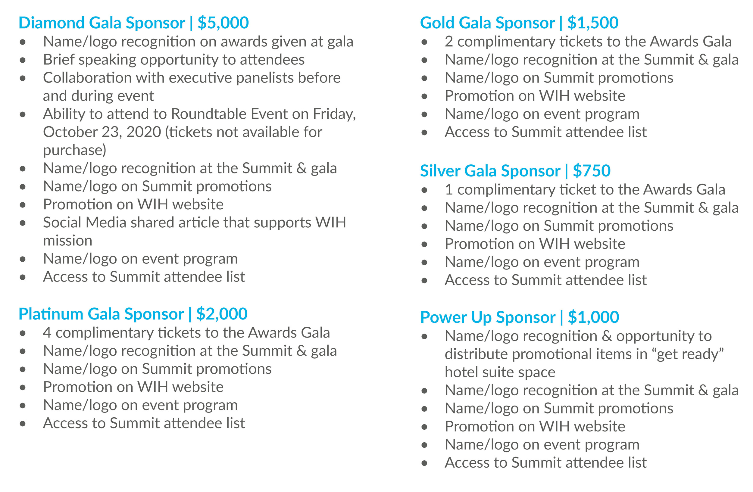 Sponsorship Application - Women in Healthcare